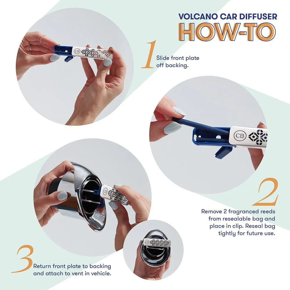 Capri Blue Volcano Car Diffuser – DazzleUSA
